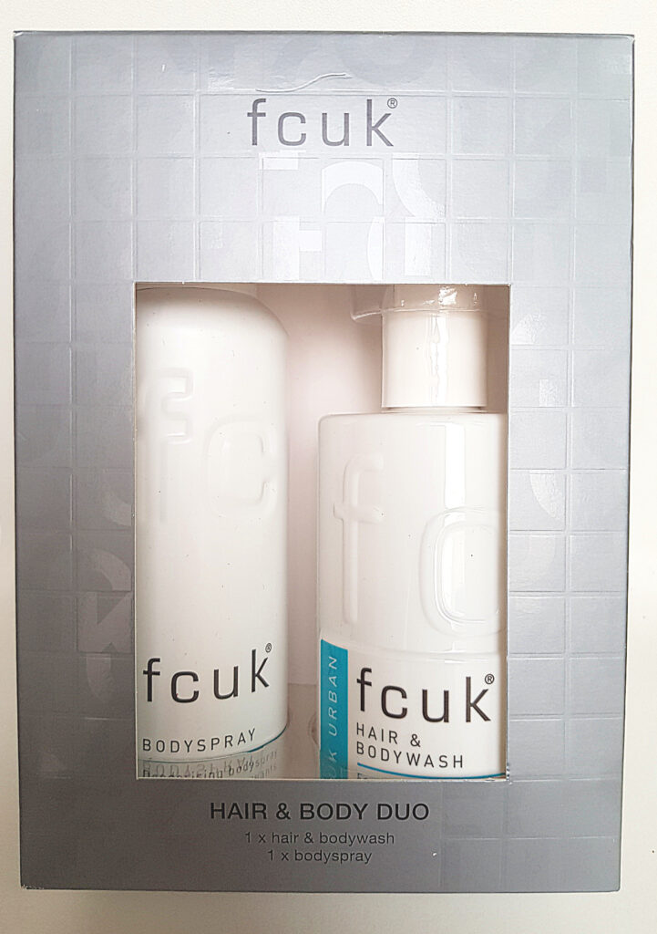 FCUK men's duo gift set | flowerandballooncompany.com
